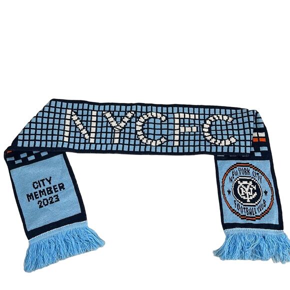 adidas | Accessories | New York City Soccer Football Club Scarf 223 ...